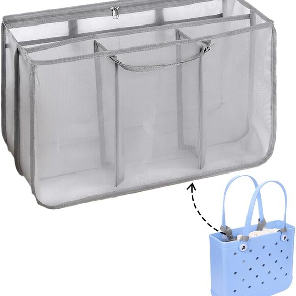 Bags | 3 Packs Bogg Bag Insert Clear Inner Pouch Bags Compatible With ...